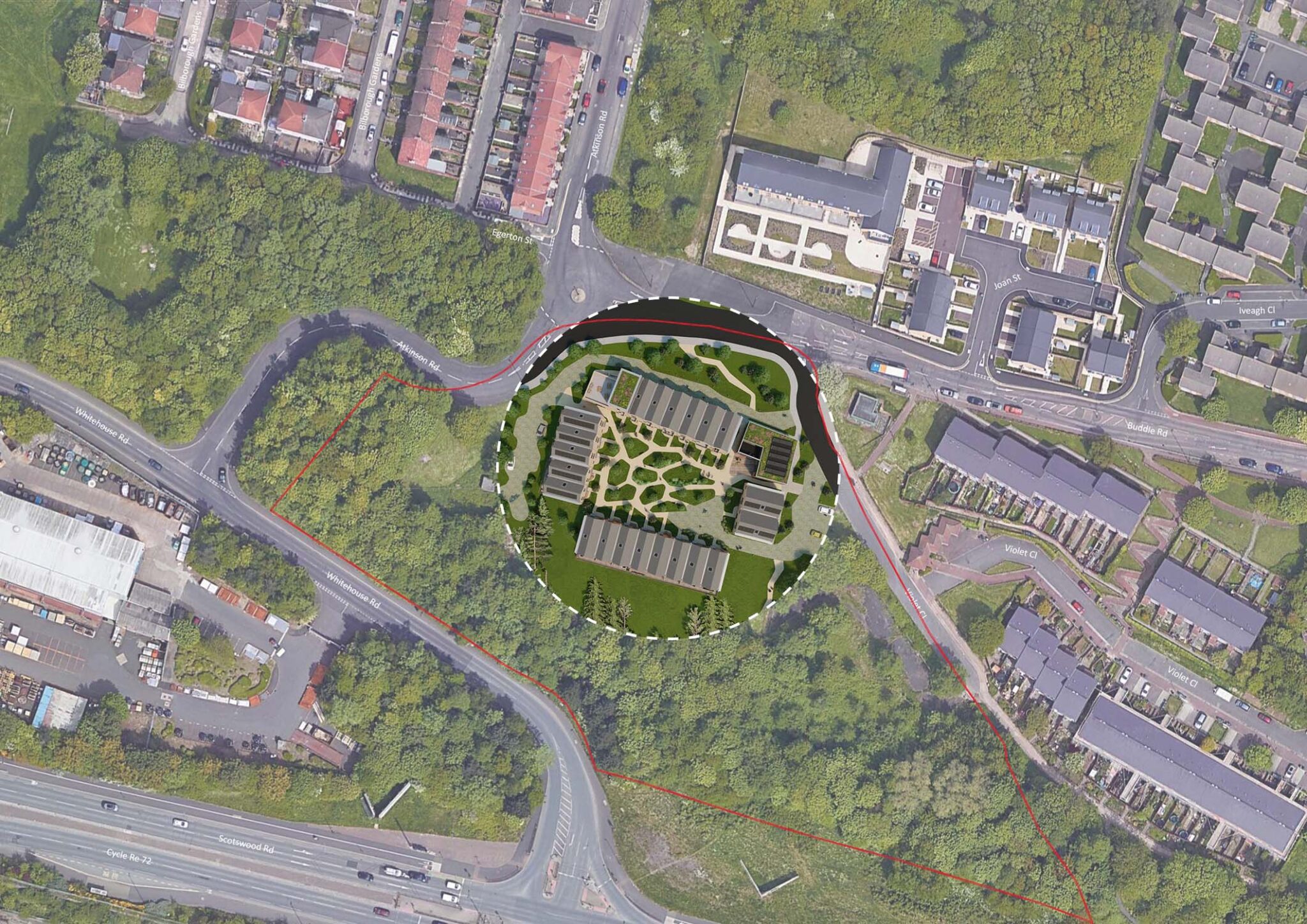 CoHuT Newcastle Passivhaus Cohousing